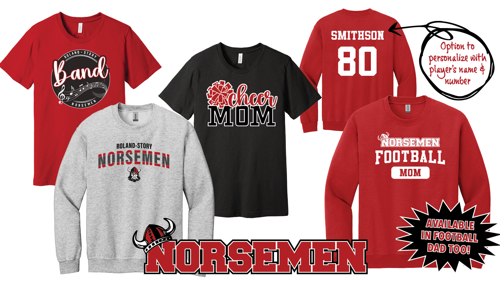 Roland-Story Norsemen Apparel